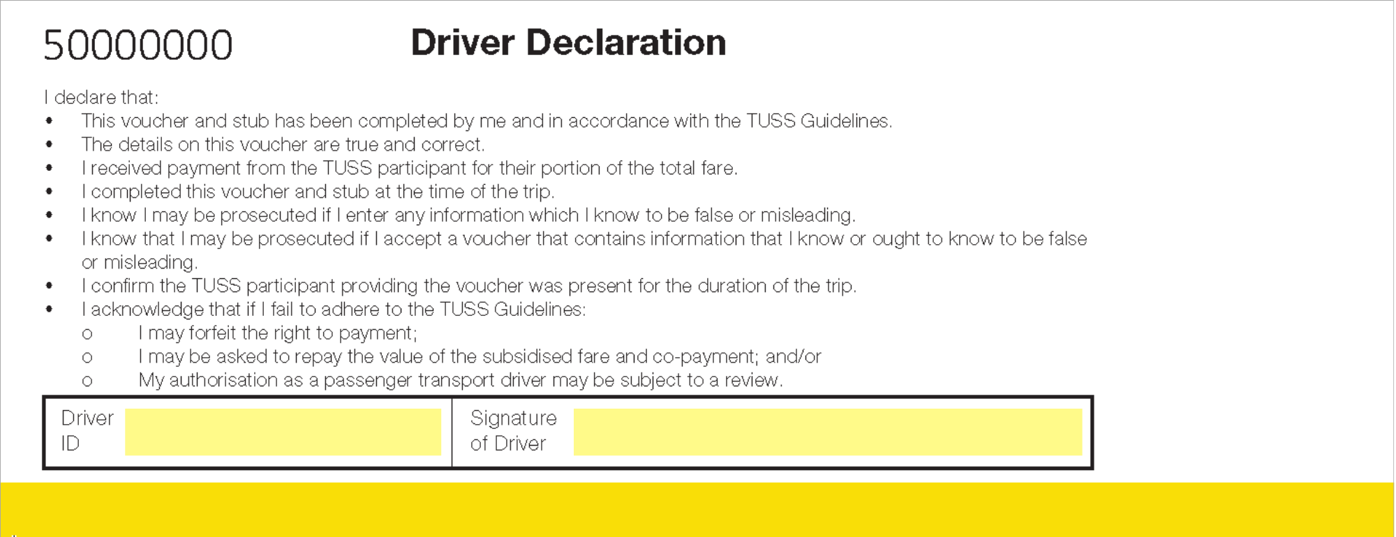 How to accept TUSS vouchers | Transport WA