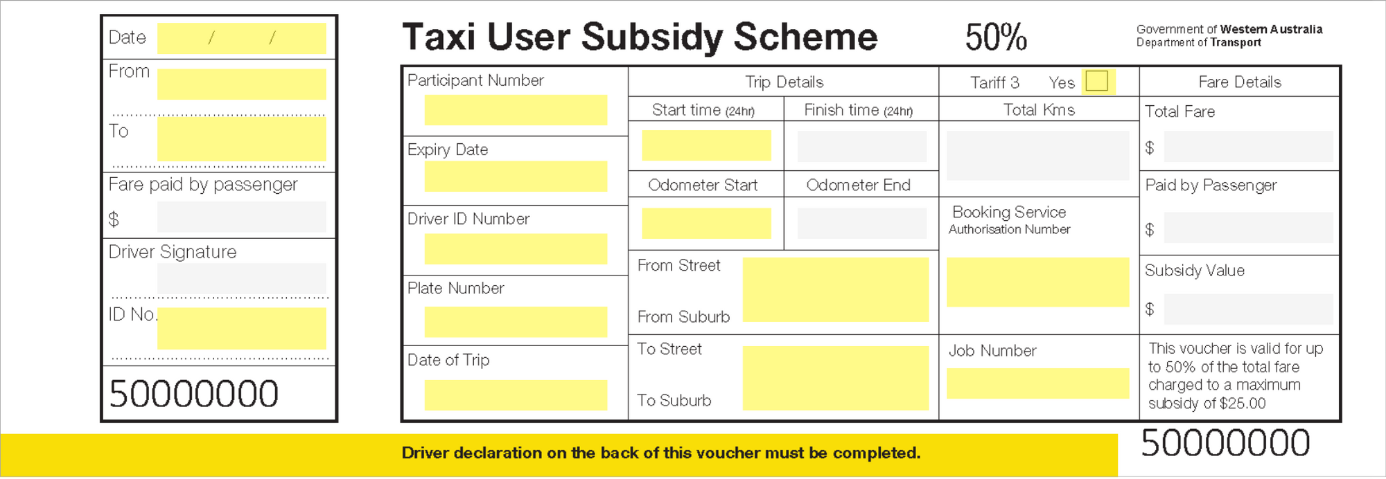 How to accept TUSS vouchers | Transport WA